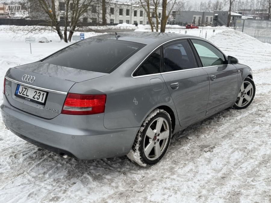 Grey Audi A6 2006 in Vilnius, with an engine capacity of 3.00 L and mileage of 420 thousand km for 2350 €, photo 3 on AUTOMOTO.COM.LV
