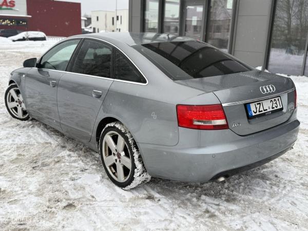 Grey Audi A6 2006 in Vilnius, with an engine capacity of 3.00 L and mileage of 420 thousand km for 2350 €, photo 4 on AUTOMOTO.COM.LV