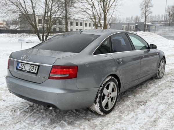 Grey Audi A6 2006 in Vilnius, with an engine capacity of 3.00 L and mileage of 420 thousand km for 2350 €, photo 8 on AUTOMOTO.COM.LV