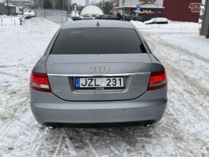 Grey Audi A6 2006 in Vilnius, with an engine capacity of 3.00 L and mileage of 420 thousand km for 2350 €, photo 10 on AUTOMOTO.COM.LV