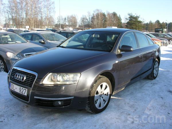 Grey Audi A6 2006 in Riga, with an engine capacity of 2.70 L and mileage of 0 thousand km for 4700 €, photo 1 on AUTOMOTO.COM.LV
