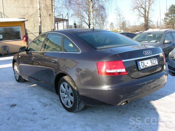 Grey Audi A6 2006 in Riga, with an engine capacity of 2.70 L and mileage of 0 thousand km for 4700 €, photo 4 on AUTOMOTO.COM.LV