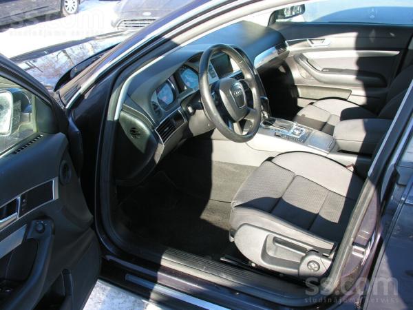 Grey Audi A6 2006 in Riga, with an engine capacity of 2.70 L and mileage of 0 thousand km for 4700 €, photo 9 on AUTOMOTO.COM.LV