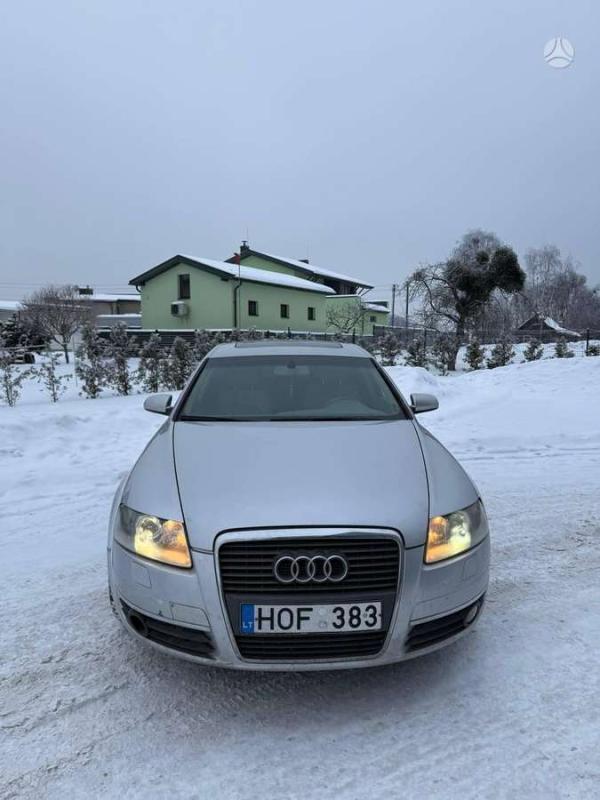 Pelēks Audi A6 2006 Kauņa, ar dzinēja tilpumu 2.40 L un nobraukumu 230 tūkst. km par 2500 €, foto 2 vietnē AUTOMOTO.COM.LV