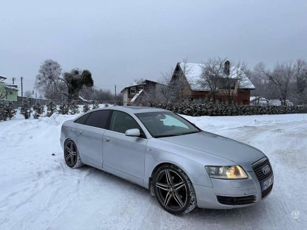 Pelēks Audi A6 2006 Kauņa, ar dzinēja tilpumu 2.40 L un nobraukumu 230 tūkst. km par 2500 €, foto 3 vietnē AUTOMOTO.COM.LV