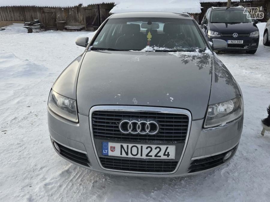 Pelēks Audi A6 2006 Viļņa, ar dzinēja tilpumu 2.00 L un nobraukumu 259 tūkst. km par 3250 €, foto 2 vietnē AUTOMOTO.COM.LV