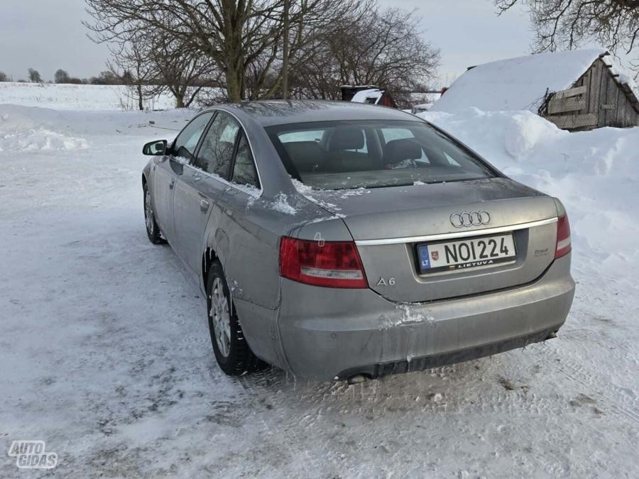 Pelēks Audi A6 2006 Viļņa, ar dzinēja tilpumu 2.00 L un nobraukumu 259 tūkst. km par 3250 €, foto 3 vietnē AUTOMOTO.COM.LV