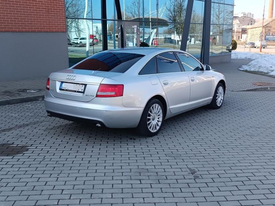 Pelēks Audi A6 2006 Šauļi, ar dzinēja tilpumu 2.00 L un nobraukumu 314 tūkst. km par 3350 €, foto 3 vietnē AUTOMOTO.COM.LV