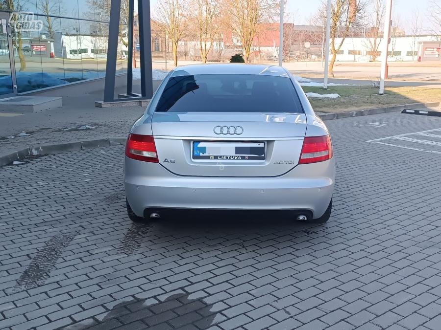 Pelēks Audi A6 2006 Šauļi, ar dzinēja tilpumu 2.00 L un nobraukumu 314 tūkst. km par 3350 €, foto 4 vietnē AUTOMOTO.COM.LV