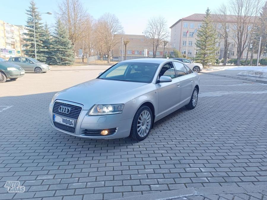 Pelēks Audi A6 2006 Šauļi, ar dzinēja tilpumu 2.00 L un nobraukumu 314 tūkst. km par 3350 €, foto 7 vietnē AUTOMOTO.COM.LV