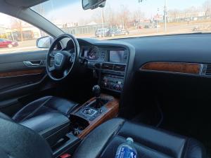 Pelēks Audi A6 2006 Šauļi, ar dzinēja tilpumu 2.00 L un nobraukumu 314 tūkst. km par 3350 €, foto 11 vietnē AUTOMOTO.COM.LV