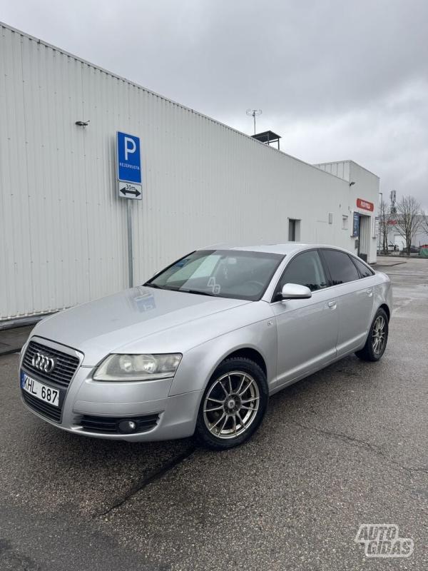 Pelēks Audi A6 2006 Klaipėda, ar dzinēja tilpumu 2.70 L un nobraukumu 408 tūkst. km par 1550 €, foto 1 vietnē AUTOMOTO.COM.LV