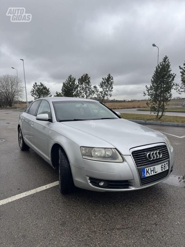 Pelēks Audi A6 2006 Klaipėda, ar dzinēja tilpumu 2.70 L un nobraukumu 408 tūkst. km par 1550 €, foto 3 vietnē AUTOMOTO.COM.LV