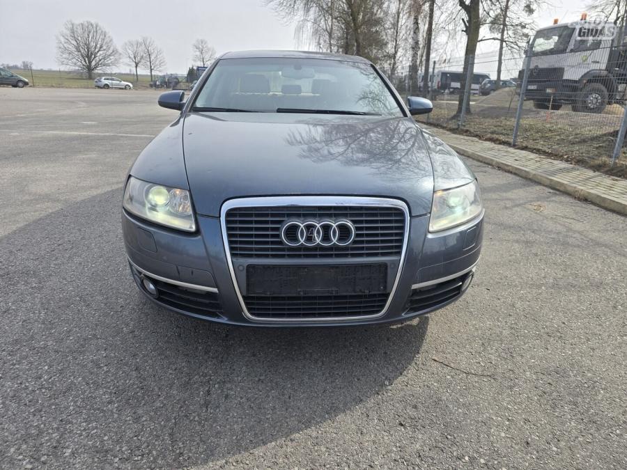 Grey Audi A6 2006 in Marijampole, with an engine capacity of 3.00 L and mileage of 242 thousand km for 2350 €, photo 3 on AUTOMOTO.COM.LV