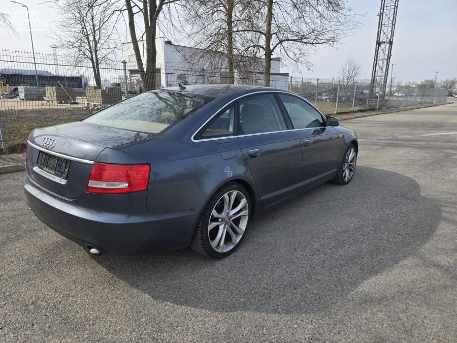 Grey Audi A6 2006 in Marijampole, with an engine capacity of 3.00 L and mileage of 242 thousand km for 2350 €, photo 5 on AUTOMOTO.COM.LV