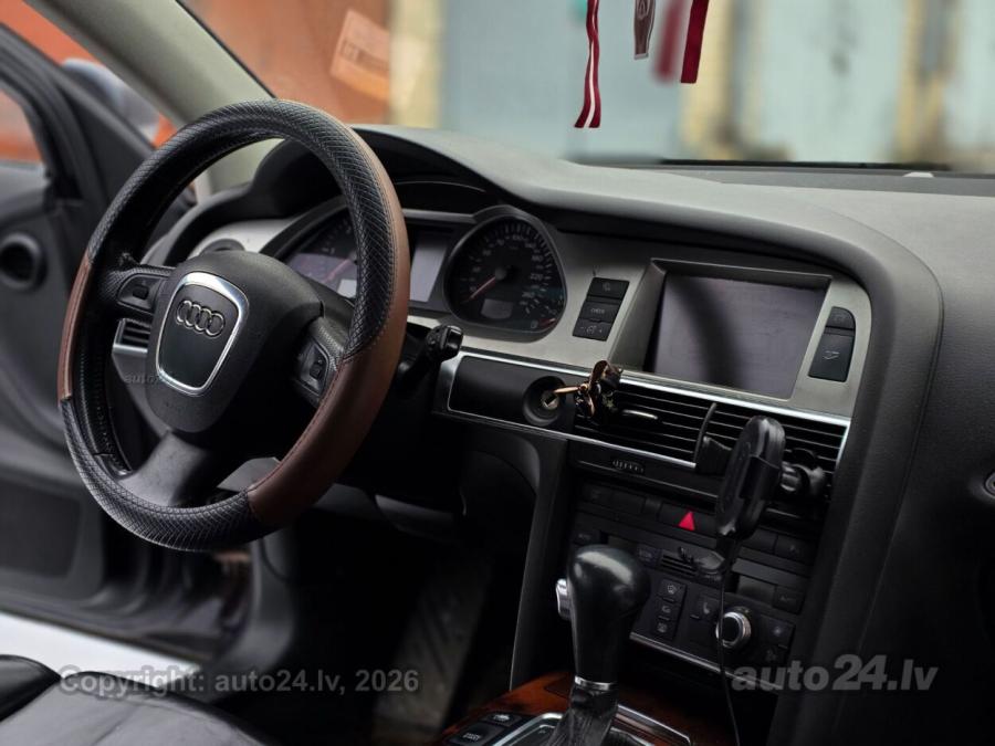 Grey Audi A6 2006 in Daugavpils, with an engine capacity of 3.00 L and mileage of 355 thousand km for 4100 €, photo 5 on AUTOMOTO.COM.LV