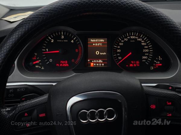 Grey Audi A6 2006 in Daugavpils, with an engine capacity of 3.00 L and mileage of 355 thousand km for 4100 €, photo 6 on AUTOMOTO.COM.LV