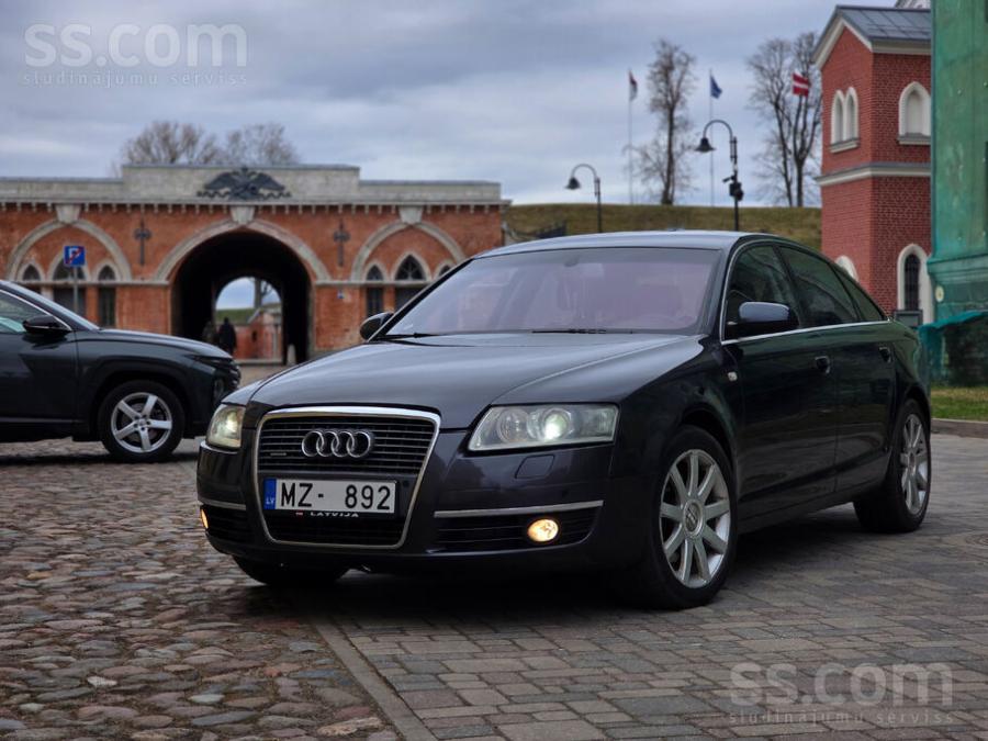 Grey Audi A6 2006 in Daugavpils, with an engine capacity of 3.00 L and mileage of 355 thousand km for 3900 €, photo 1 on AUTOMOTO.COM.LV