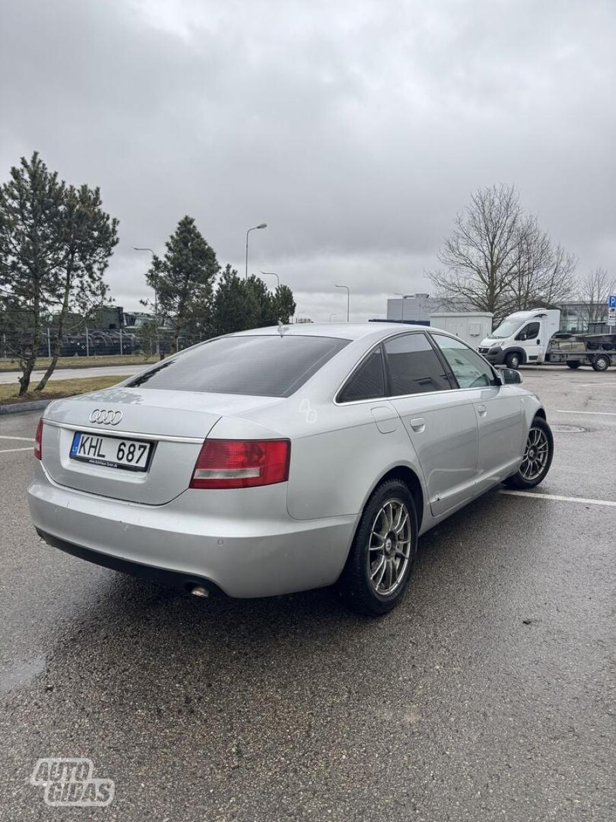 Pelēks Audi A6 2006 Klaipėda, ar dzinēja tilpumu 2.70 L un nobraukumu 407 tūkst. km par 1500 €, foto 5 vietnē AUTOMOTO.COM.LV
