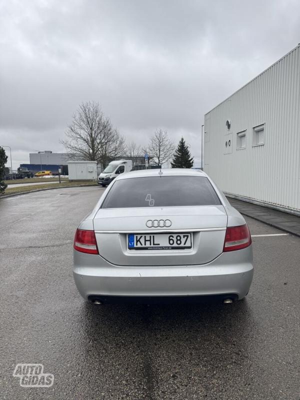 Grey Audi A6 2006 in Klaipeda, with an engine capacity of 2.70 L and mileage of 407 thousand km for 1500 €, photo 5 on AUTOMOTO.COM.LV