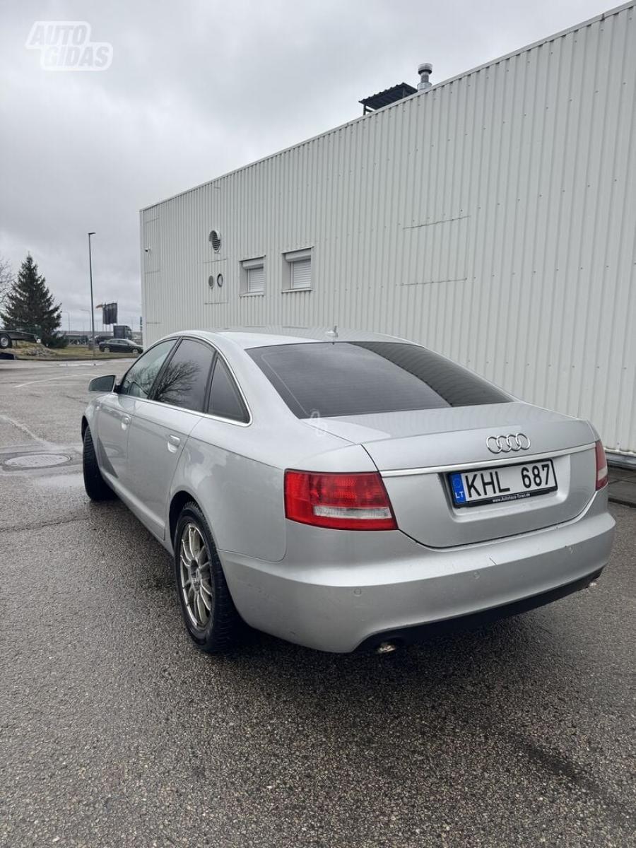 Pelēks Audi A6 2006 Klaipėda, ar dzinēja tilpumu 2.70 L un nobraukumu 407 tūkst. km par 1500 €, foto 7 vietnē AUTOMOTO.COM.LV