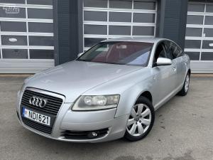Pelēks Audi A6 2006 Panevēža, ar dzinēja tilpumu 2.00 L un nobraukumu 430 tūkst. km par 1450 €, foto  vietnē AUTOMOTO.COM.LV