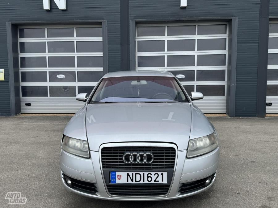 Pelēks Audi A6 2006 Panevēža, ar dzinēja tilpumu 2.00 L un nobraukumu 430 tūkst. km par 1450 €, foto 4 vietnē AUTOMOTO.COM.LV