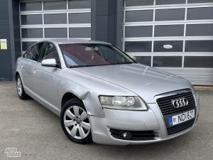 Pelēks Audi A6 2006 Panevēža, ar dzinēja tilpumu 2.00 L un nobraukumu 430 tūkst. km par 1450 €, foto 6 vietnē AUTOMOTO.COM.LV