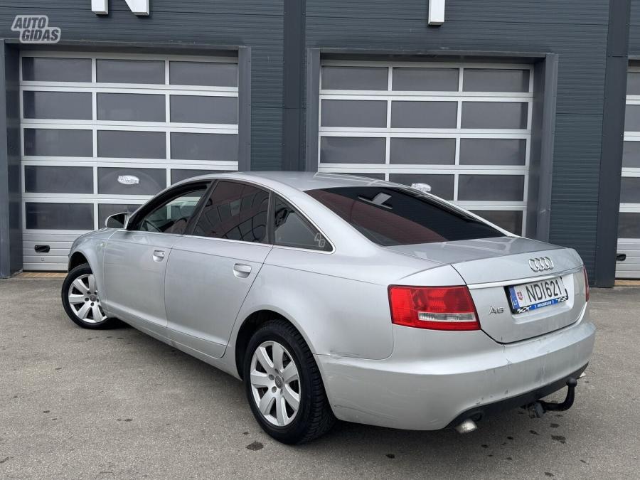 Pelēks Audi A6 2006 Panevēža, ar dzinēja tilpumu 2.00 L un nobraukumu 430 tūkst. km par 1450 €, foto 10 vietnē AUTOMOTO.COM.LV