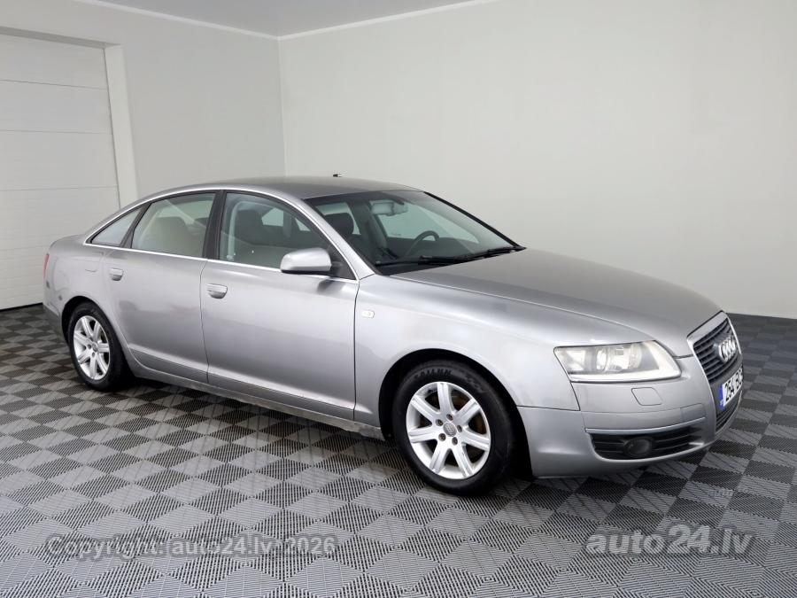 Grey Audi A6 2006 in Tallinn, with an engine capacity of 2.40 L and mileage of 307 thousand km for 999 €, photo 1 on AUTOMOTO.COM.LV