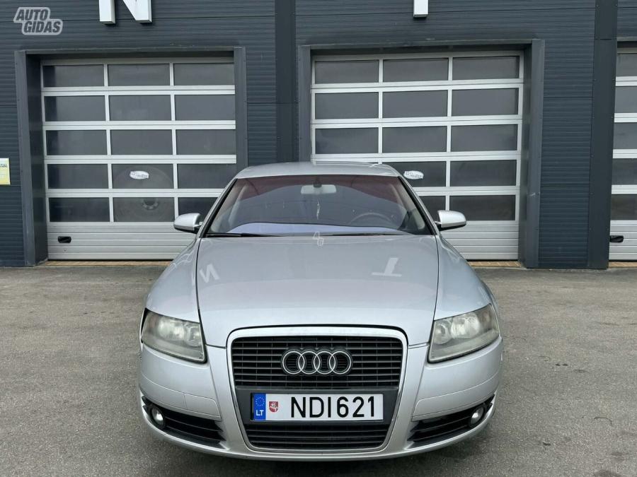 Pelēks Audi A6 2006 Panevēža, ar dzinēja tilpumu 2.00 L un nobraukumu 420 tūkst. km par 1450 €, foto 4 vietnē AUTOMOTO.COM.LV