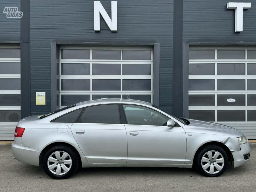 Pelēks Audi A6 2006 Panevēža, ar dzinēja tilpumu 2.00 L un nobraukumu 420 tūkst. km par 1450 €, foto 8 vietnē AUTOMOTO.COM.LV