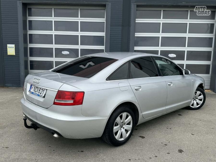 Pelēks Audi A6 2006 Panevēža, ar dzinēja tilpumu 2.00 L un nobraukumu 420 tūkst. km par 1450 €, foto 9 vietnē AUTOMOTO.COM.LV