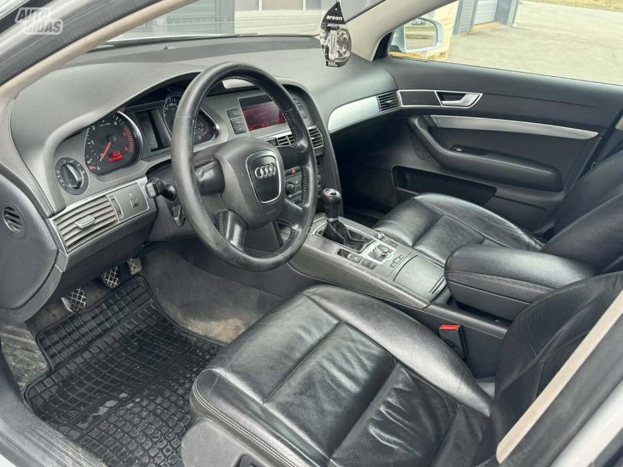 Pelēks Audi A6 2006 Panevēža, ar dzinēja tilpumu 2.00 L un nobraukumu 420 tūkst. km par 1450 €, foto 12 vietnē AUTOMOTO.COM.LV