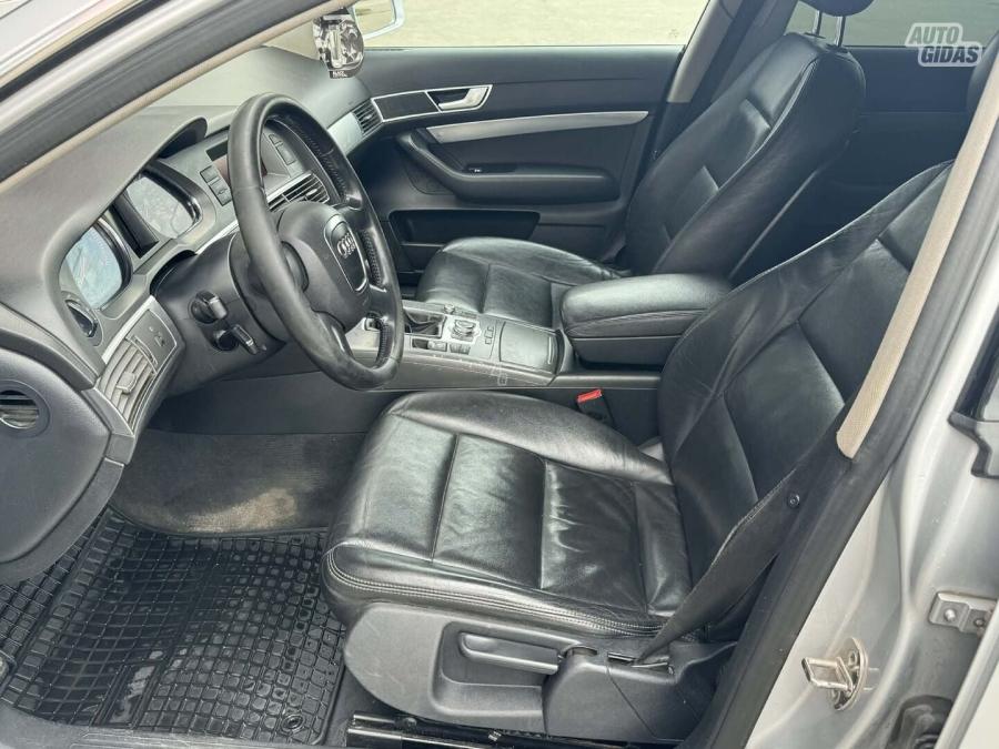 Pelēks Audi A6 2006 Panevēža, ar dzinēja tilpumu 2.00 L un nobraukumu 420 tūkst. km par 1450 €, foto 13 vietnē AUTOMOTO.COM.LV
