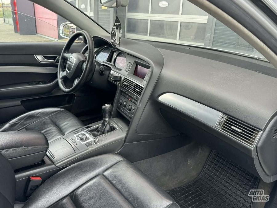 Pelēks Audi A6 2006 Panevēža, ar dzinēja tilpumu 2.00 L un nobraukumu 420 tūkst. km par 1450 €, foto 15 vietnē AUTOMOTO.COM.LV