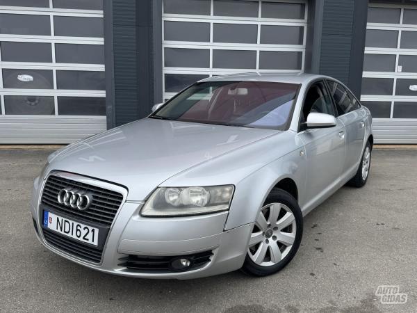 Pelēks Audi A6 2006 Panevēža, ar dzinēja tilpumu 2.00 L un nobraukumu 420 tūkst. km par 1380 €, foto 2 vietnē AUTOMOTO.COM.LV