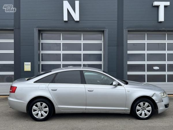 Pelēks Audi A6 2006 Panevēža, ar dzinēja tilpumu 2.00 L un nobraukumu 420 tūkst. km par 1380 €, foto 6 vietnē AUTOMOTO.COM.LV