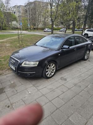 Grey Audi A6 2006 in Vilnius, with an engine capacity of 3.00 L and mileage of 370 thousand km for 3800 €, photo 6 on AUTOMOTO.COM.LV