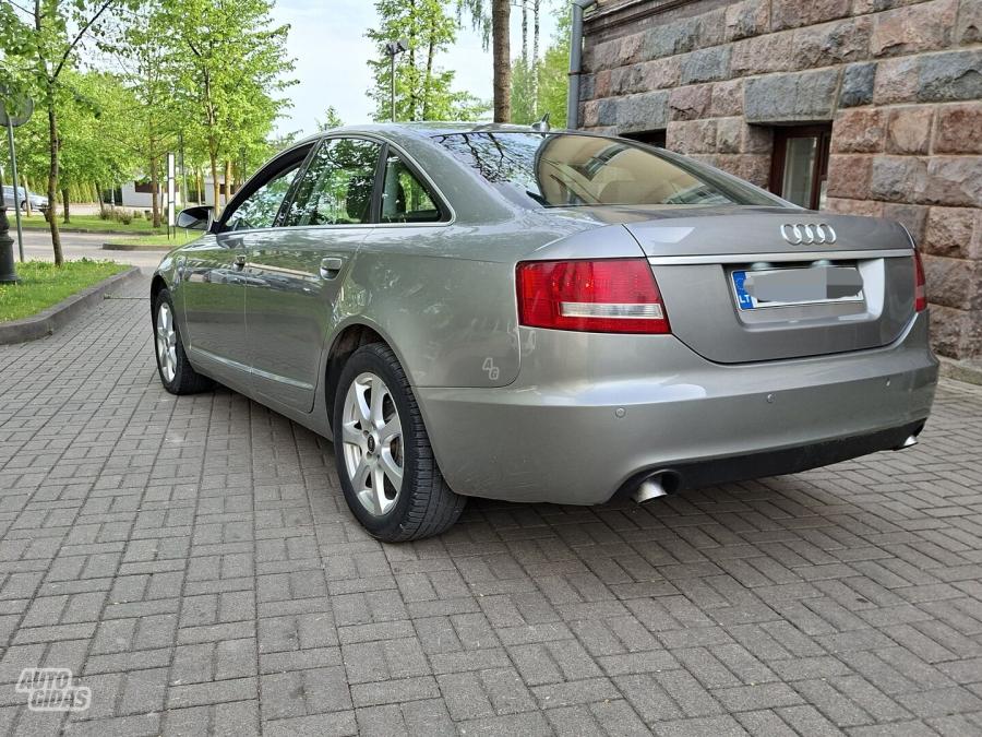 Pelēks Audi A6 2006 Šauļi, ar dzinēja tilpumu 2.70 L un nobraukumu 315 tūkst. km par 3200 €, foto 5 vietnē AUTOMOTO.COM.LV