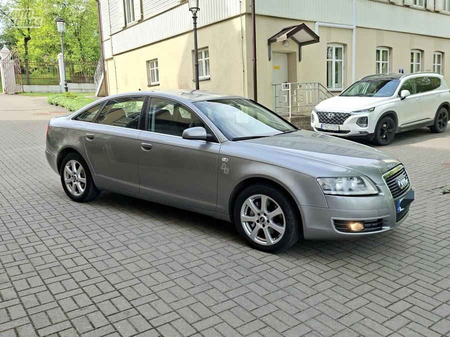 Pelēks Audi A6 2006 Šauļi, ar dzinēja tilpumu 2.70 L un nobraukumu 315 tūkst. km par 3200 €, foto 8 vietnē AUTOMOTO.COM.LV