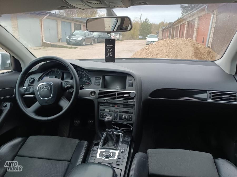 Pelēks Audi A6 2006 Šauļi, ar dzinēja tilpumu 2.70 L un nobraukumu 315 tūkst. km par 3200 €, foto 13 vietnē AUTOMOTO.COM.LV