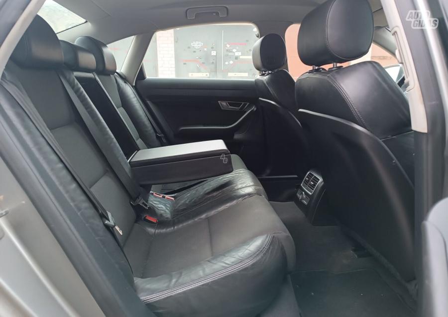 Pelēks Audi A6 2006 Šauļi, ar dzinēja tilpumu 2.70 L un nobraukumu 315 tūkst. km par 3200 €, foto 14 vietnē AUTOMOTO.COM.LV