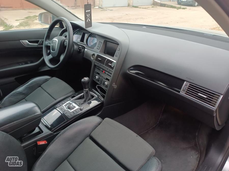 Pelēks Audi A6 2006 Šauļi, ar dzinēja tilpumu 2.70 L un nobraukumu 315 tūkst. km par 3200 €, foto 16 vietnē AUTOMOTO.COM.LV