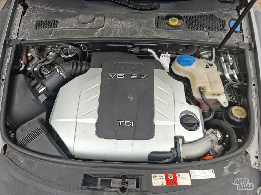 Pelēks Audi A6 2006 Šauļi, ar dzinēja tilpumu 2.70 L un nobraukumu 315 tūkst. km par 3200 €, foto 18 vietnē AUTOMOTO.COM.LV