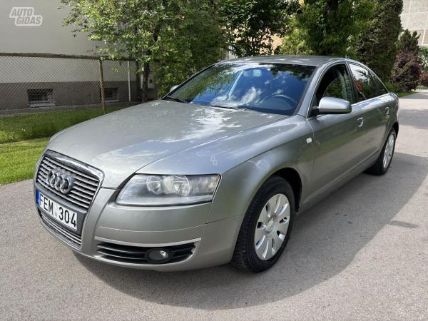 Grey Audi A6 2006 in Kaunas, with an engine capacity of 2.00 L and mileage of 300 thousand km for 1690 €, photo 2 on AUTOMOTO.COM.LV