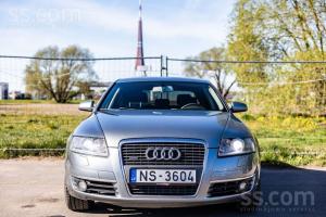 Pelēks Audi A6 2006 Rīga, ar dzinēja tilpumu 3.00 L un nobraukumu 311 tūkst. km par 4490 €, foto 4 vietnē AUTOMOTO.COM.LV
