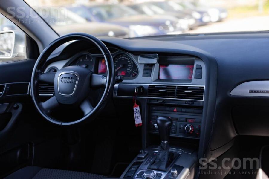 Pelēks Audi A6 2006 Rīga, ar dzinēja tilpumu 3.00 L un nobraukumu 311 tūkst. km par 4490 €, foto 22 vietnē AUTOMOTO.COM.LV