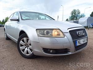 Серый Ауди А6 2006 в Даугавпилс, объемом двигателя 2.70 л и пробегом 0 тыс. км за 2650 €, фото 3 на AUTOMOTO.COM.LV