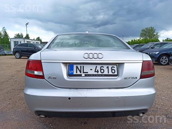 Pelēks Audi A6 2006 Daugavpils, ar dzinēja tilpumu 2.70 L un nobraukumu 0 tūkst. km par 2650 €, foto 6 vietnē AUTOMOTO.COM.LV